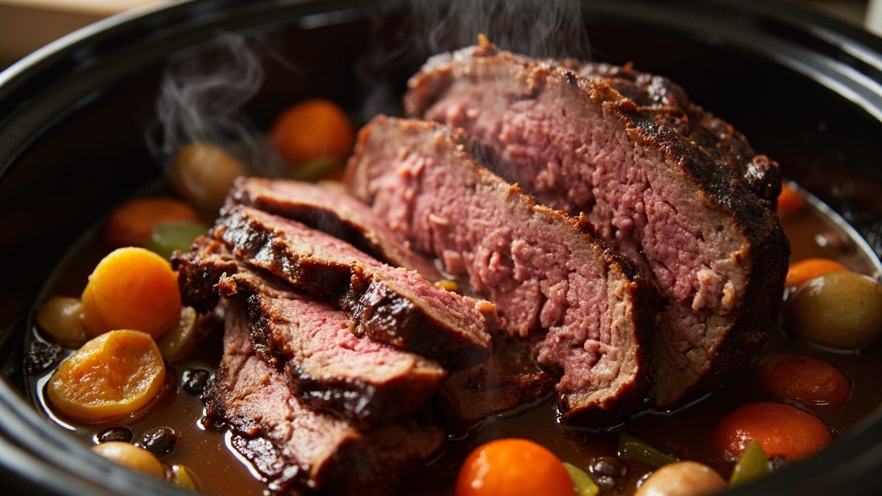 Mouthwatering Recipe Slow Cooker Corned Beef Brisket Delight - MIA MEALS
